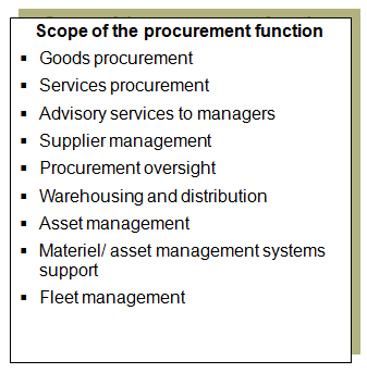 TURNKEY Govt Procurement Functional Review Template – Public Management ...